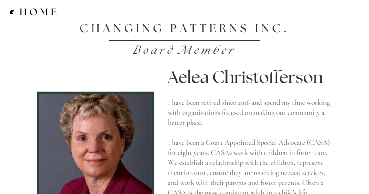About Aelea Christofferson