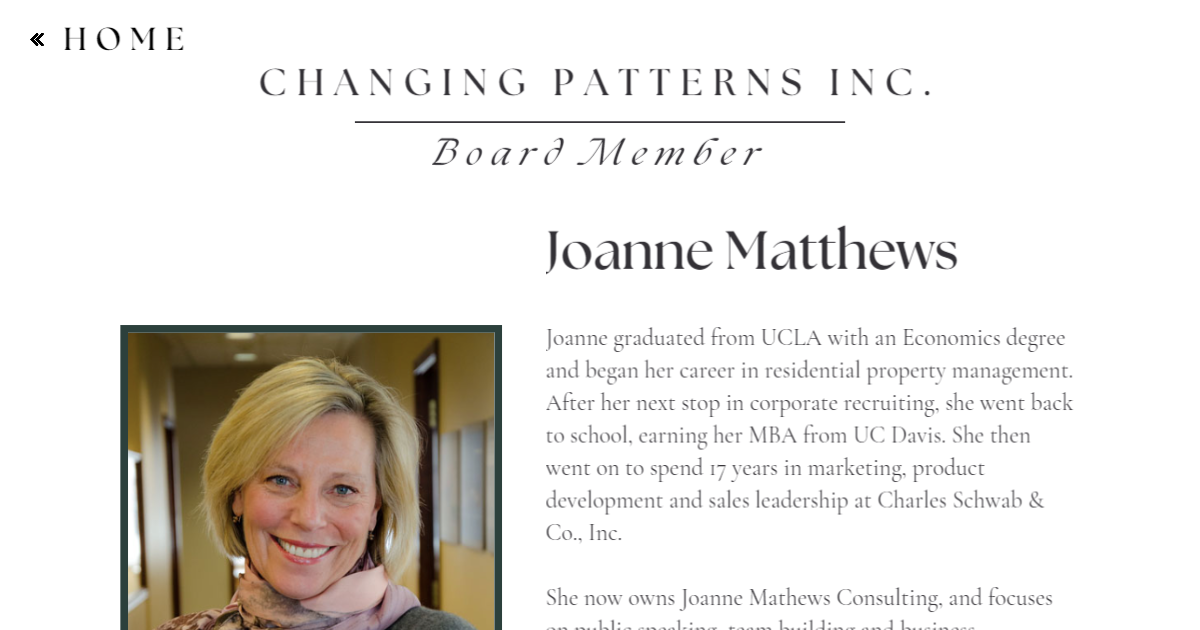 About Joanne Matthews